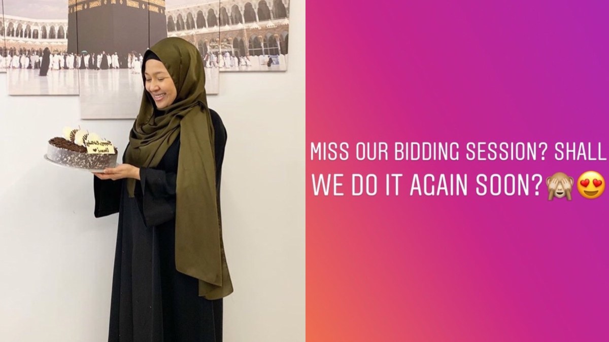 Sarah Aqilah giat auction! – Pengkritik Sandiwara