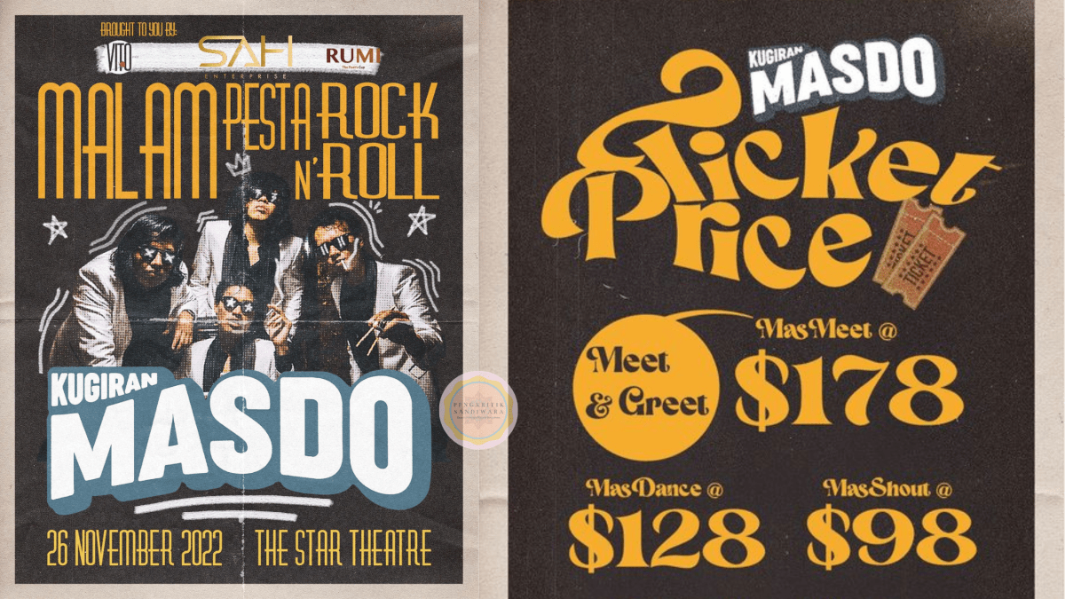 Harga tiket konsert Masdo di The Star Theatre didedah – Pengkritik ...