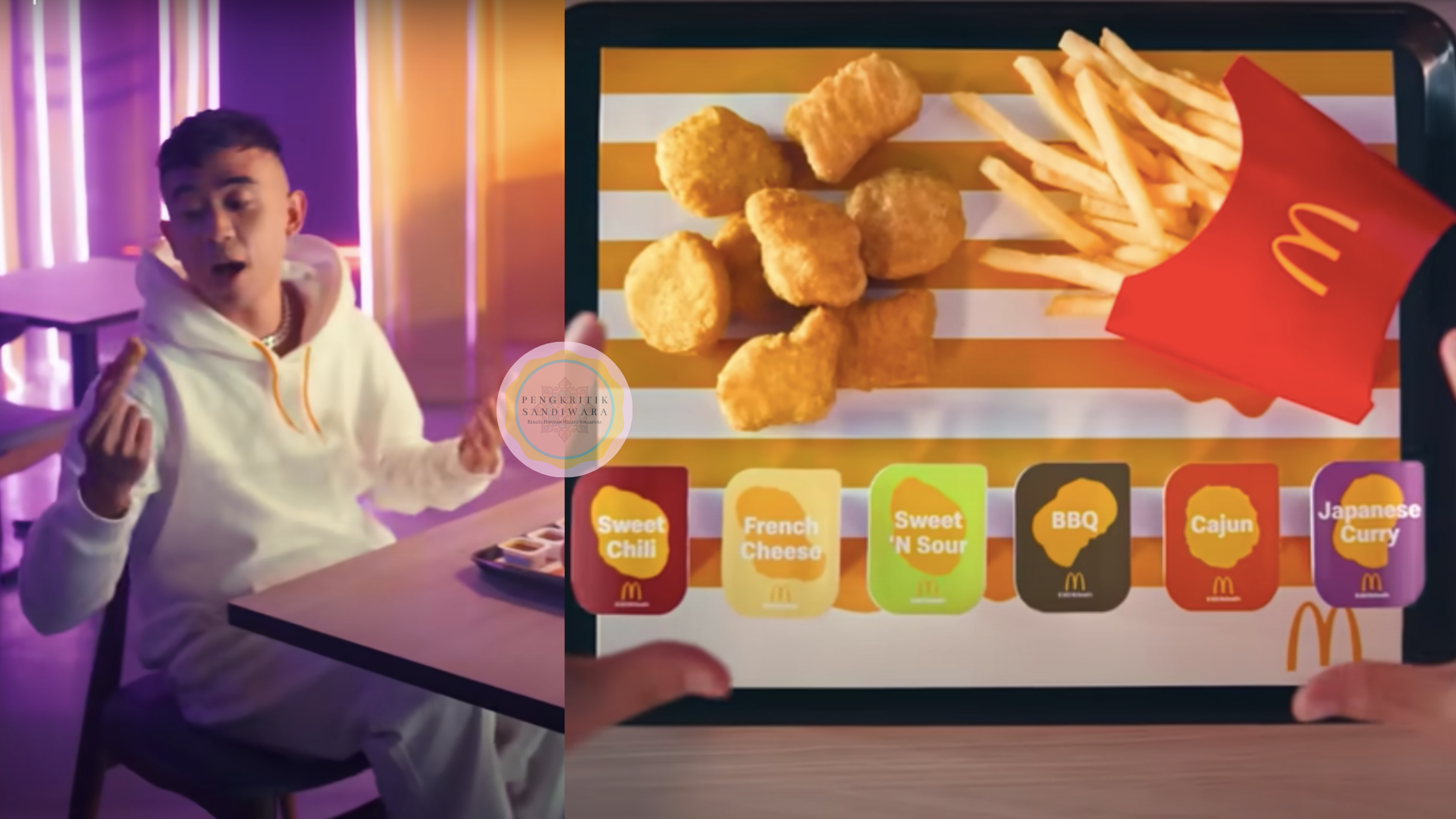 Lagu Swipe Alyph jadi iklan McDonald’s Malaysia! – Pengkritik Sandiwara