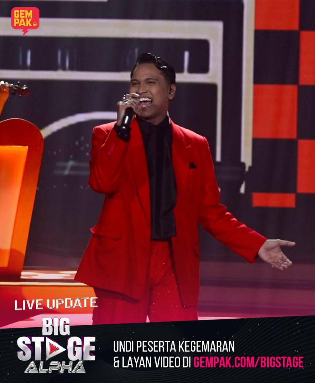 Izat Ibrahim di tangga no.1 Big Stage Alpha sekali lagi – Pengkritik ...